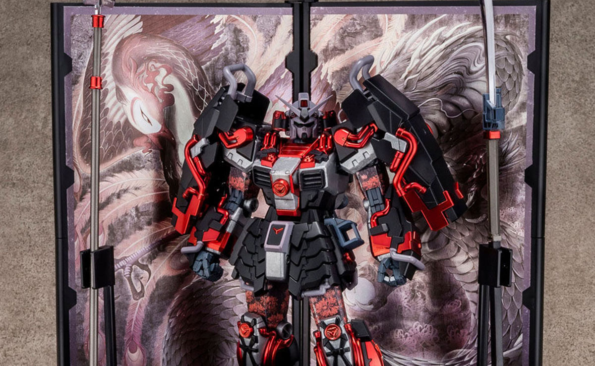 P-Bandai: MG 1/100 Shin Musha Gundam Sengoku no Jin "Kuroko Oyoroi ...