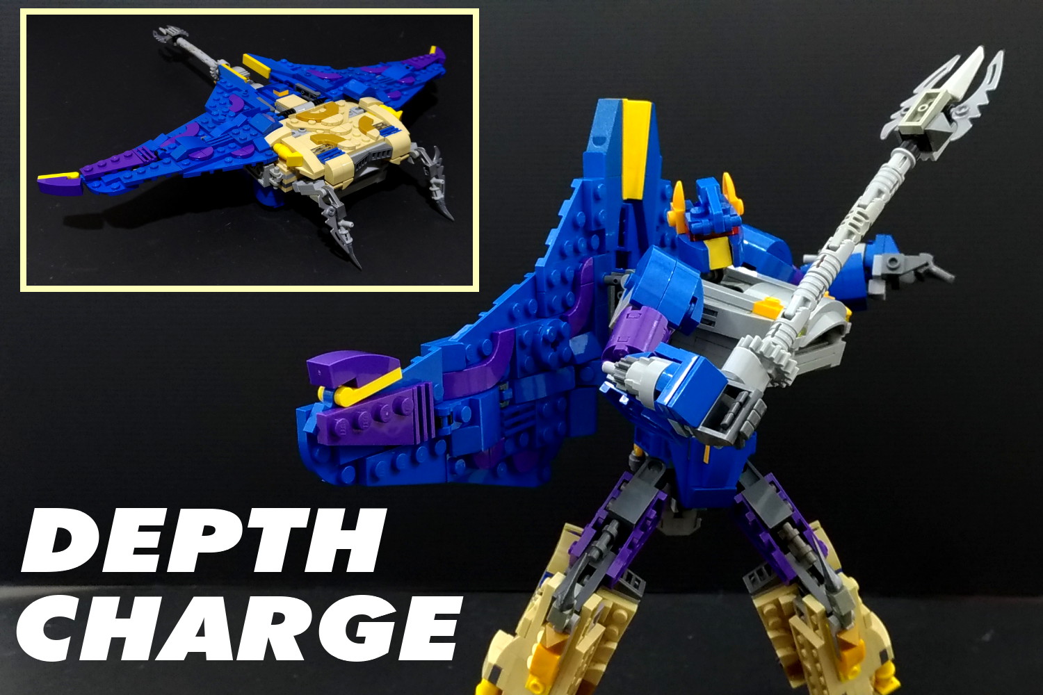 Alanyuppie's LEGO Transformers: LEGO Transformer Depth Charge from ...