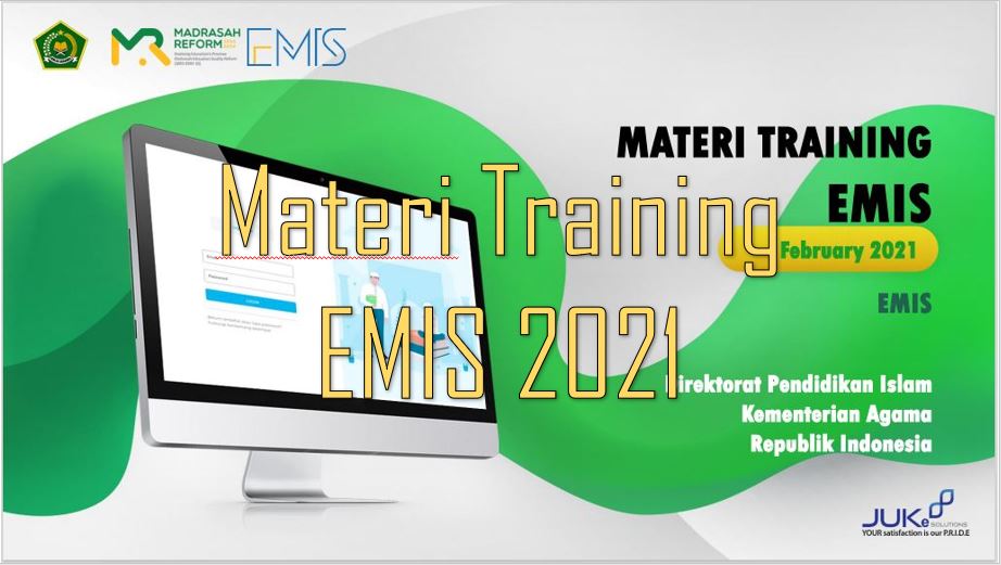Materi Training EMIS Tahun 2021, Menuju Release EMIS #1 - OPPMI