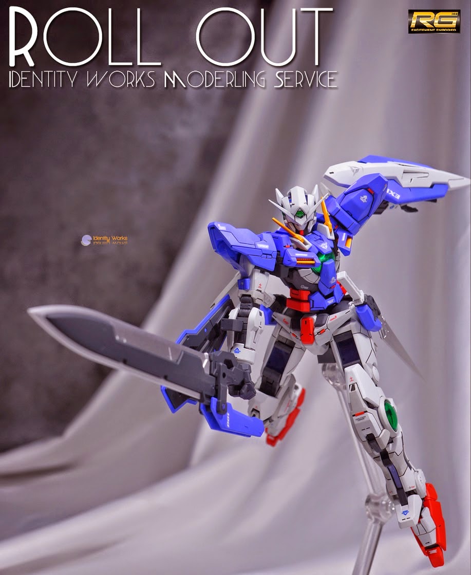 RG 1/144 Gundam Exia "Detailed" - Custom Build