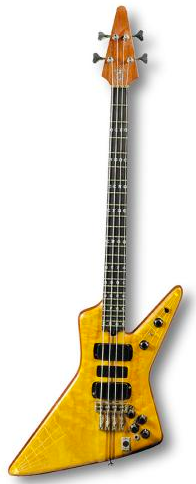 iconic guitar.com: John Entwistle - Alembic Explorer Bass