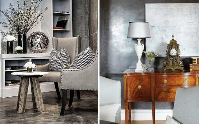 Marzua: El color metalizado en decoración