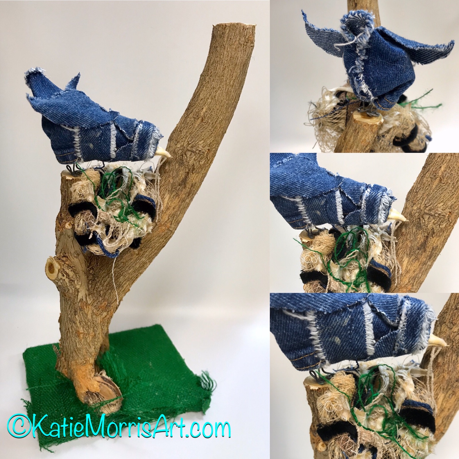 Katie Morris Art: Creative Reuse: Art from Scrap Textiles