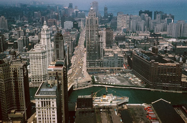 29 Color Found Snaps of Chicago in the 1960s ~ Vintage Everyday