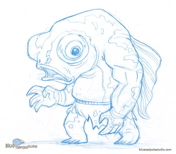 A-Side: 100 Characters - 05 - Goldfish-man