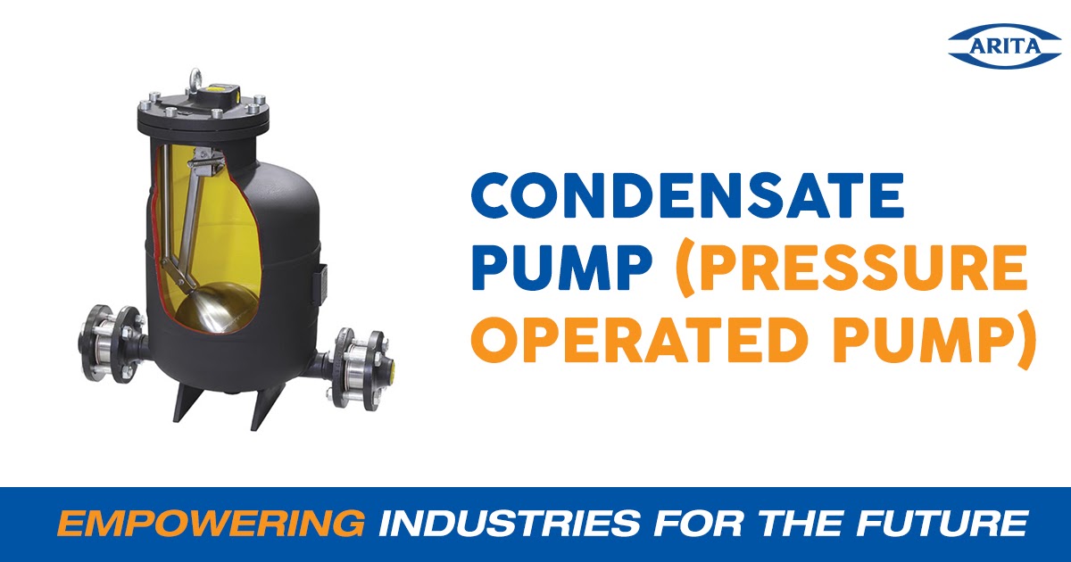 Jual Condensate Pump (Pressure Operated Pump) ~ ARITA MARKETING