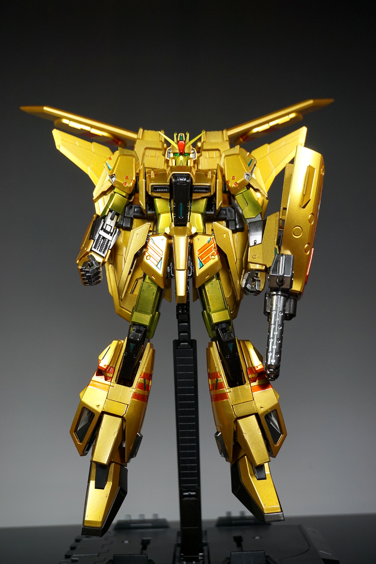 GUNDAM GUY: MG 1/100 Zeta Grey Gold Ver. - Painted Build
