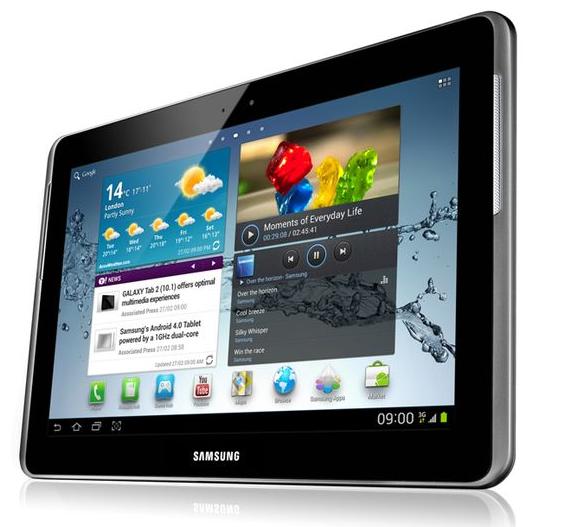 Samsung shows 10-inch tab with Android 4.0 - Gadget News Boxs