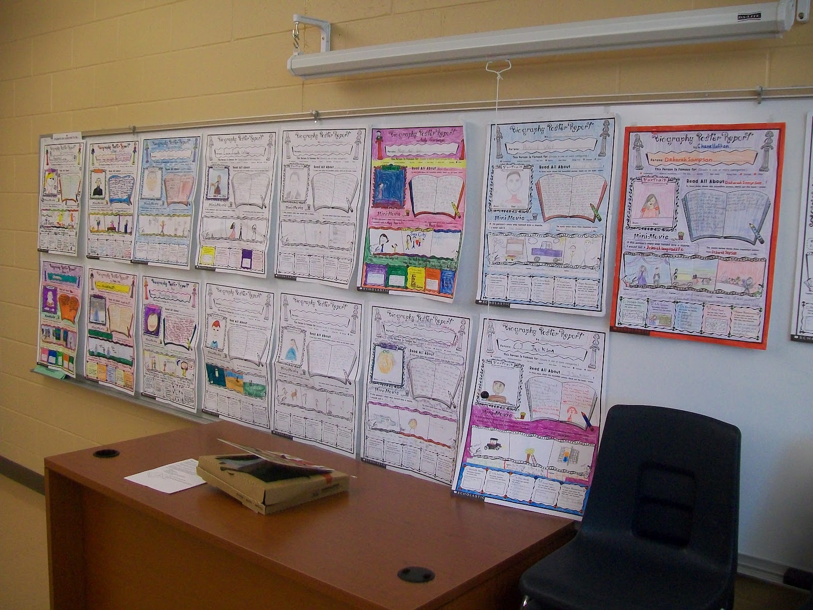 Project Fair - Science Fair, Biographies, Book Covers, & Poetry Books