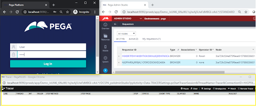 HowToPega: Trace unauthenticated requestor from other requestor in Pega