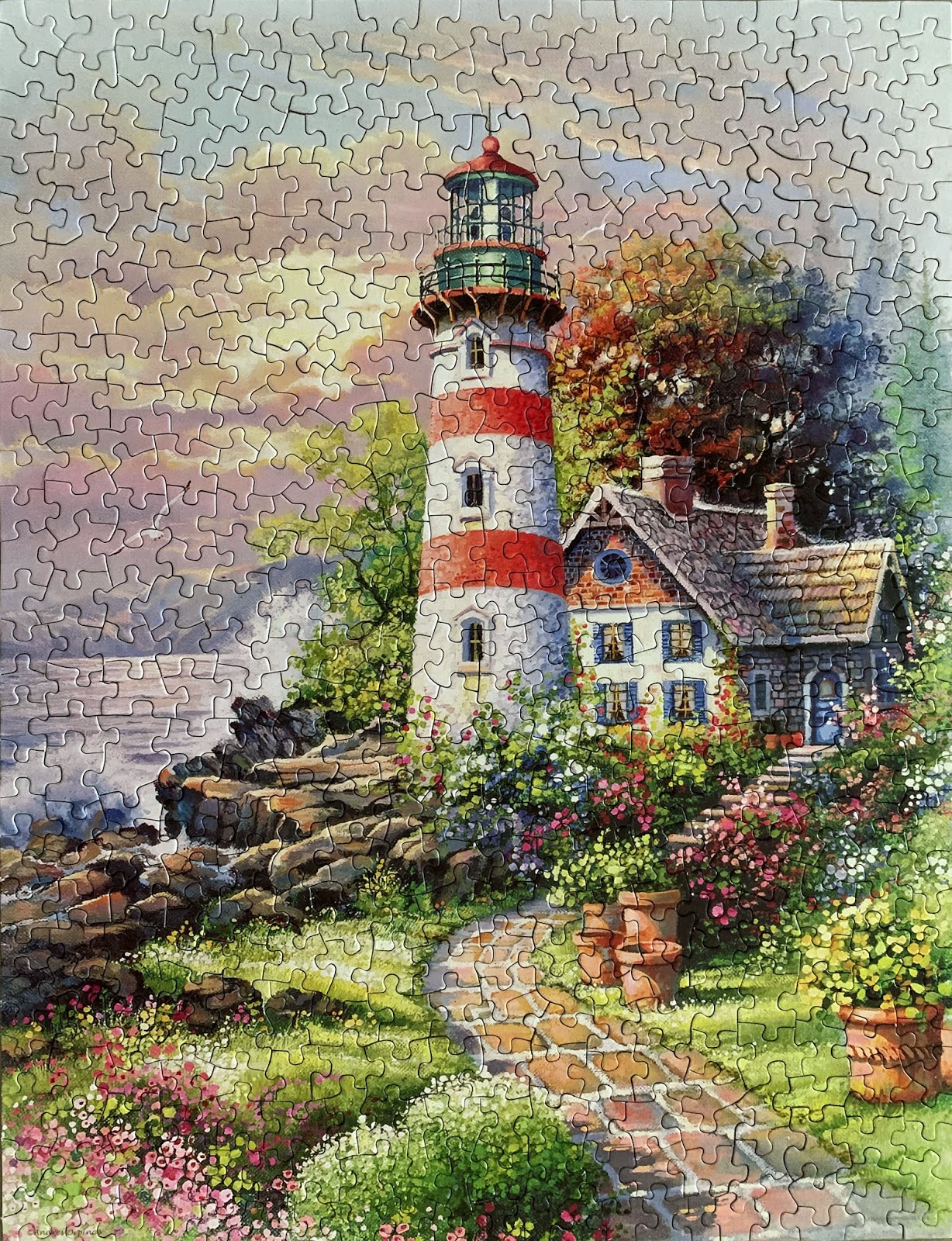 A Simple Life - In The South: ~ Jigsaw Puzzles Completed 2020