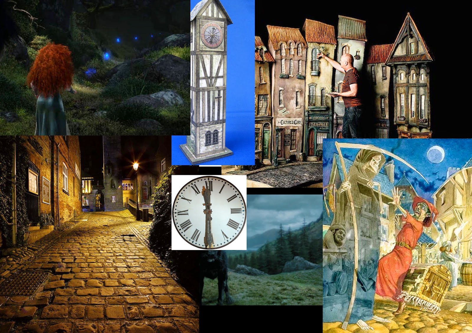 Studio Practice: Applied Animation: Environment Mood Board