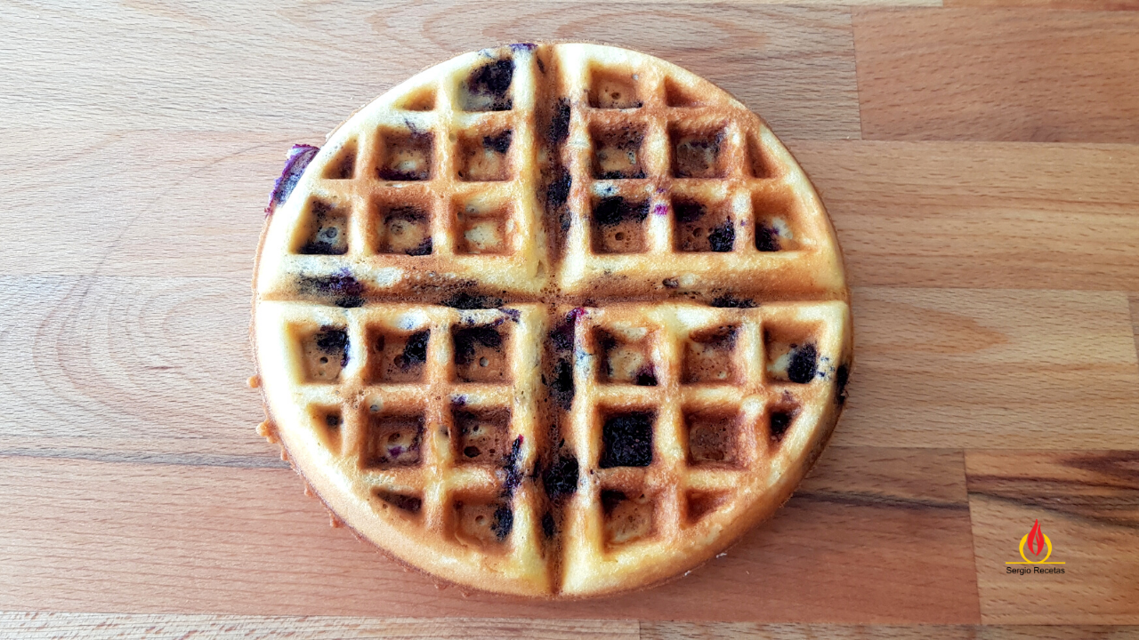 GOFRES BELGAS RECETA RÁPIDA Y SENCILLA. Listos en 15 minutos. Chef ...