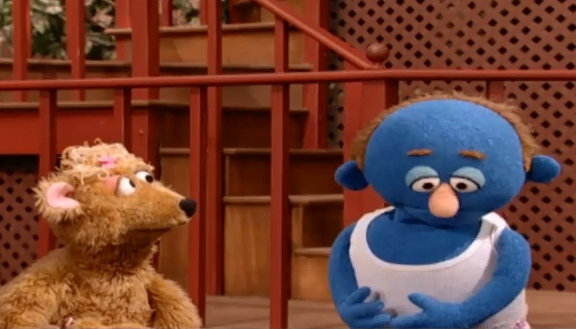 Curly Bear Sesame Street