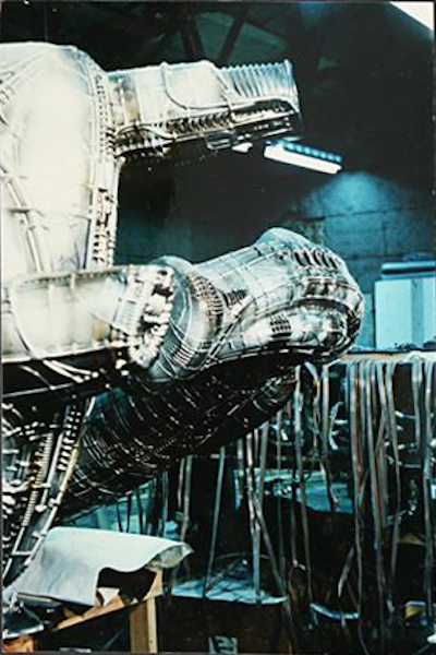 Alien Explorations: Alien: The Derelict during construction