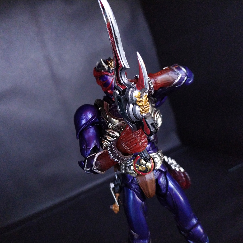 SIC Kamen Rider Hibiki (Super Imaginative Chogokin Vol. 32) Bandai, Kamen Rider Penabuh ...