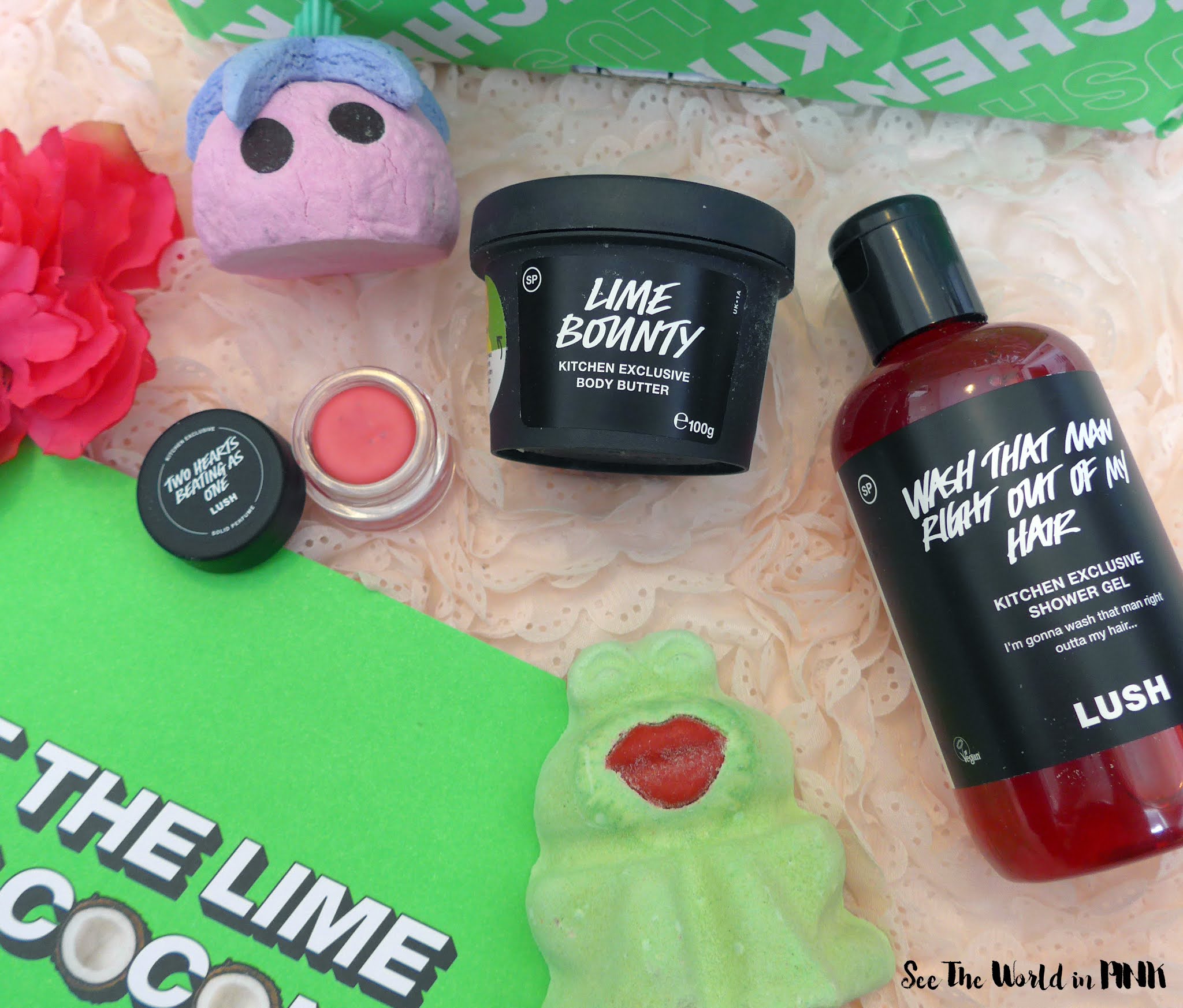 Lush Kitchen Subscription Box ~ Vol.9 February 2021 | See the World in PINK