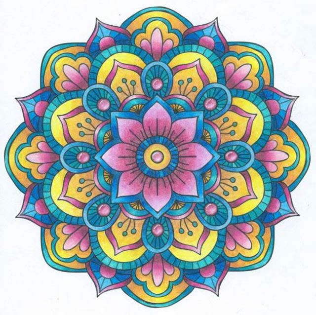 The Holiday Site: Coloring Pages of Mandala Figures Free and Downloadable