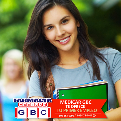 Farmacia Medicar GBC Solicita personal sin experiencia - Zona de Empleos SD