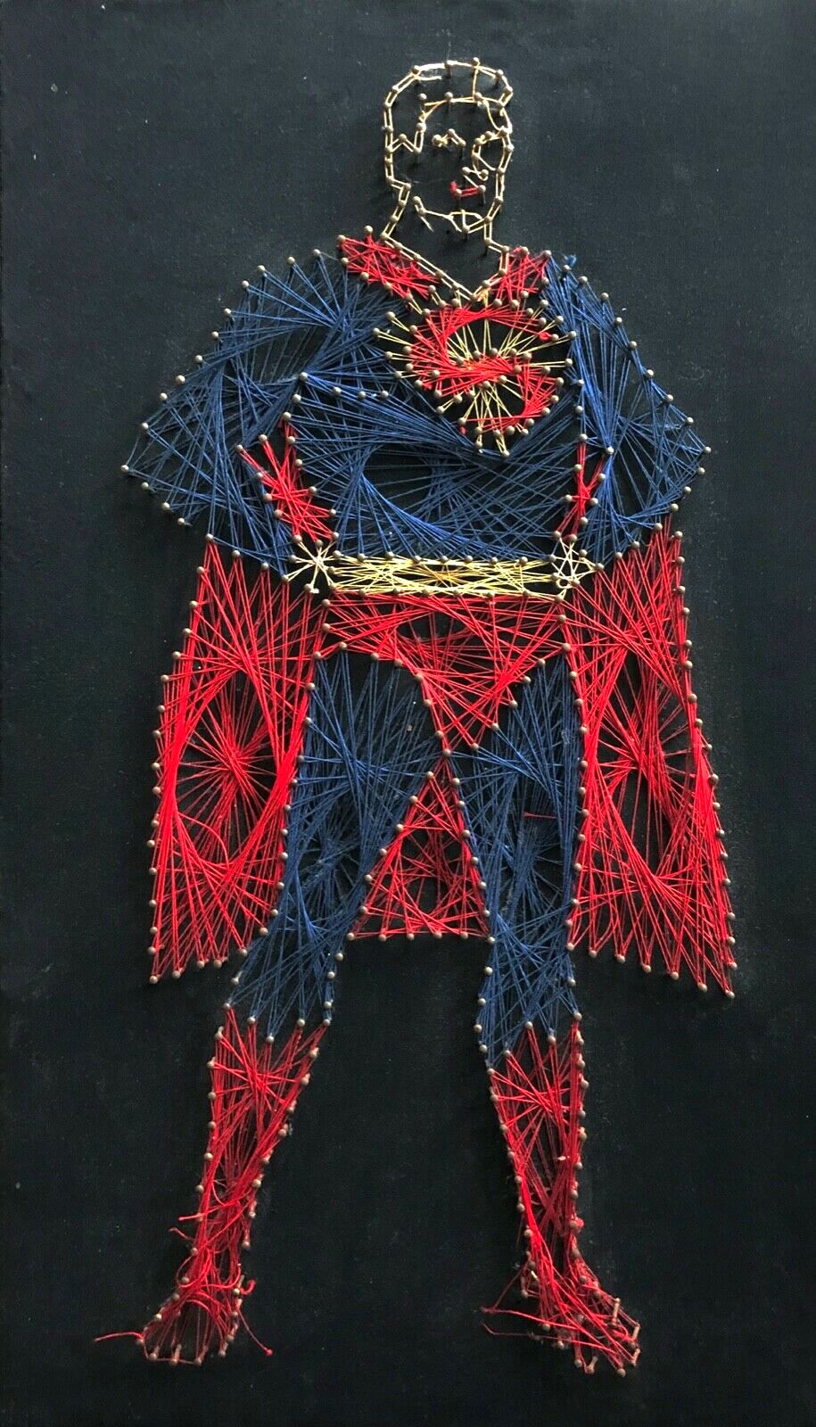Pop Culture Safari!: Pop Artifact: Superman string art