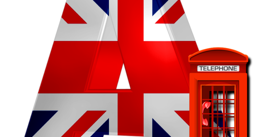 M. Michielin Alphabets: RED ENGLISH TELEPHONE ALPHABET - 1