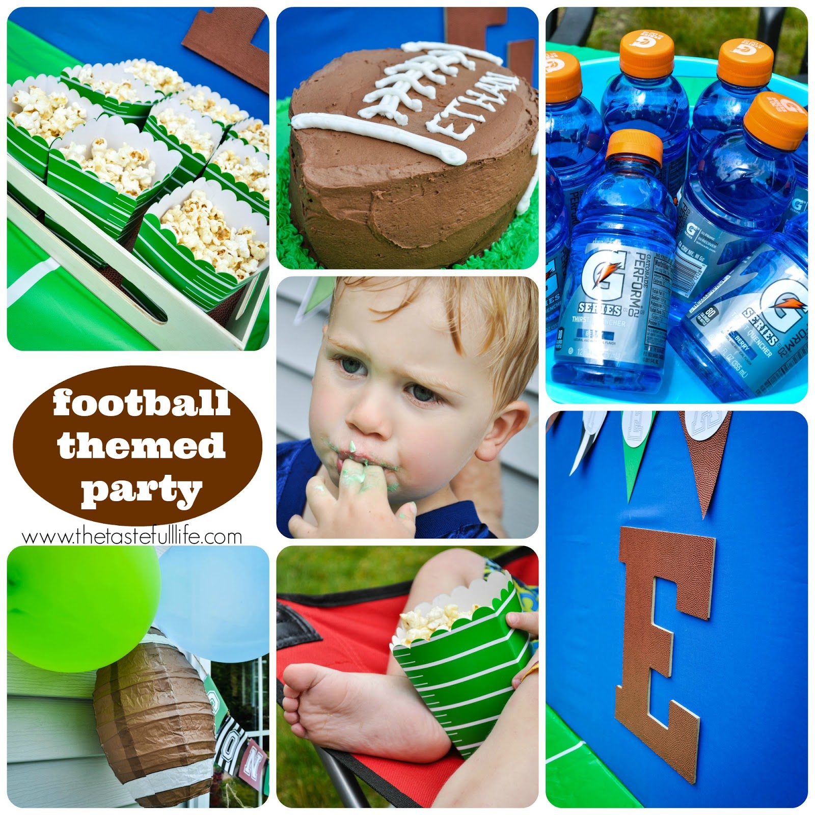 Team E: Football Themed Birthday Party {Sneak Peek}. - Pretty Real