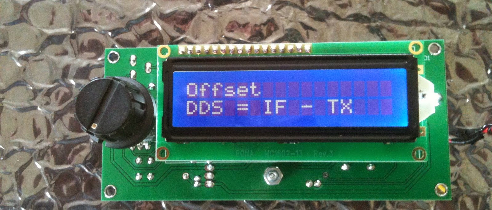 EI3FEB: OZQRP DDS VFO kit