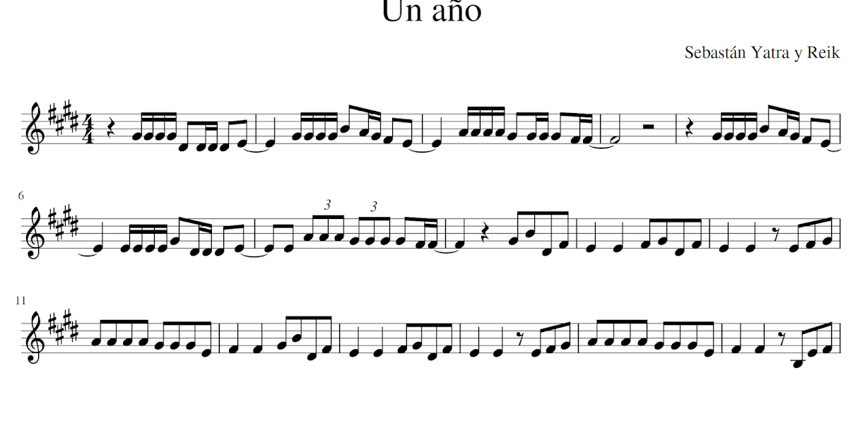 Violín partituras