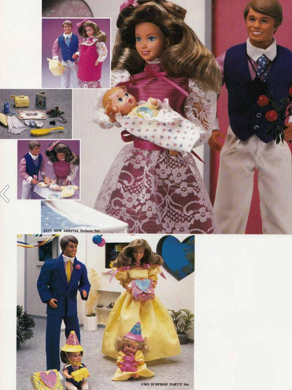 Barbie Reference: 1987 Heart Family