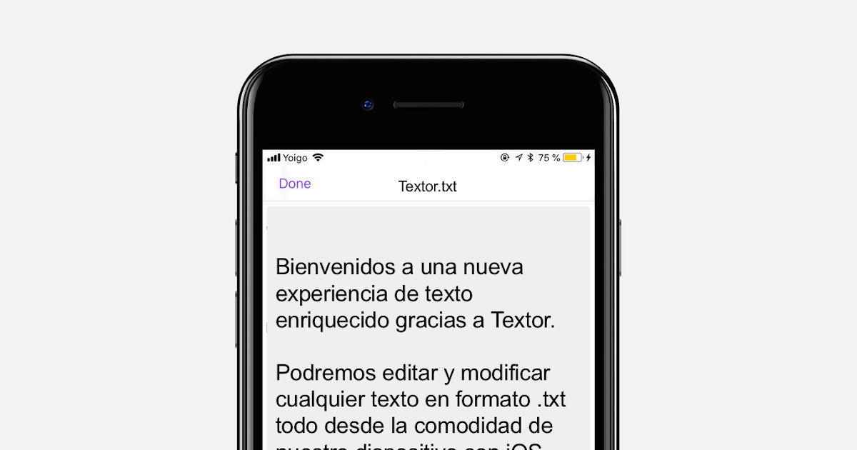 TextEdit para macOS en versión móvil gracias a Textor para iOS | CompuTekni
