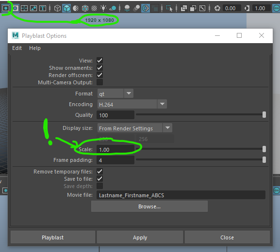David Latour: Playblasting