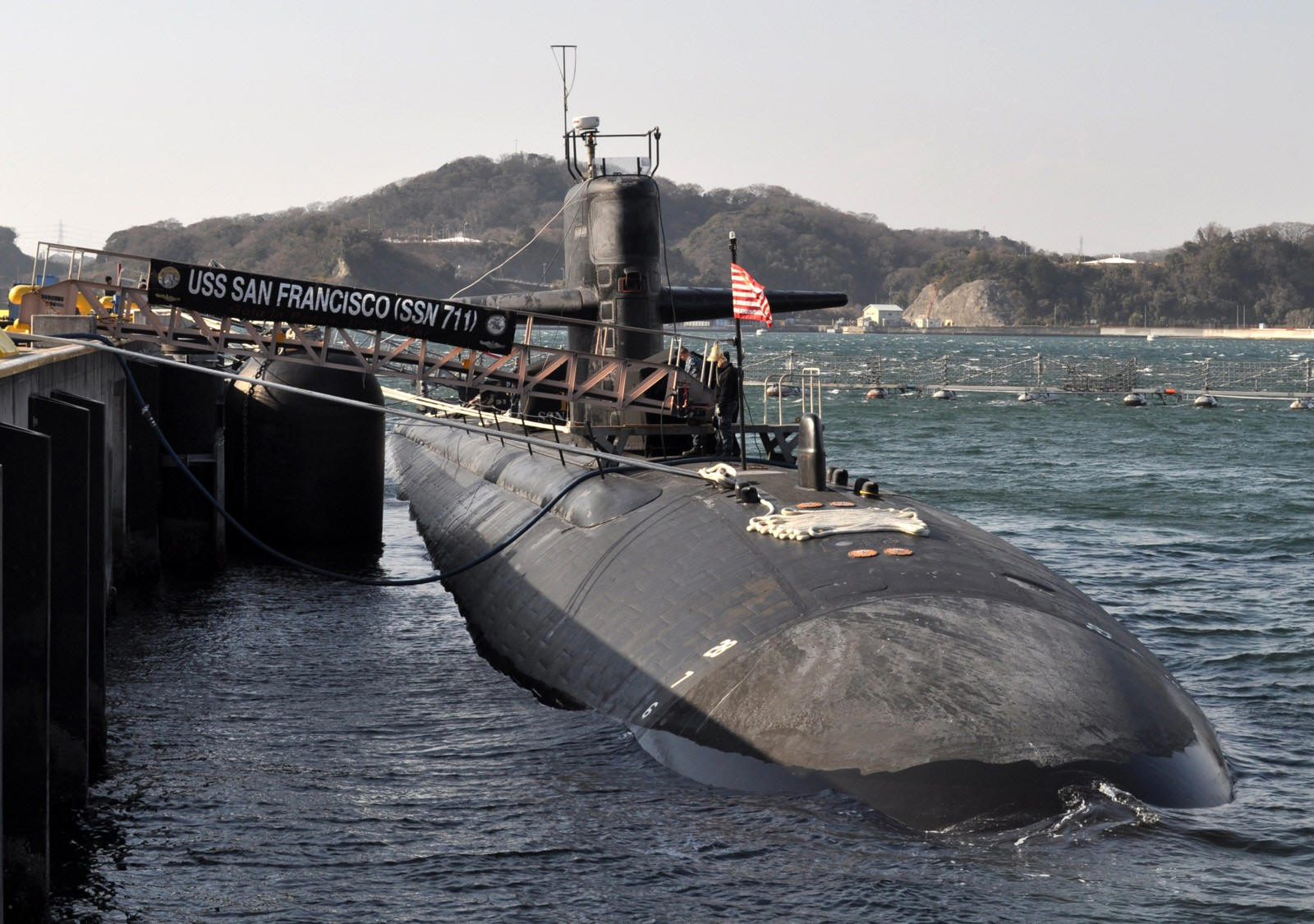 Spud's blog: Submarine Collisions - USS San Francisco SSN-711