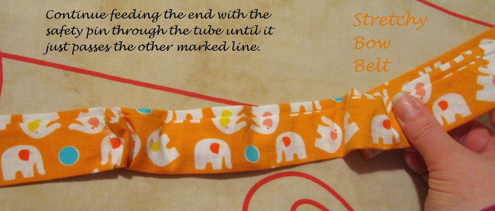 Call Ajaire: Stretchy Bow Belt Tutorial