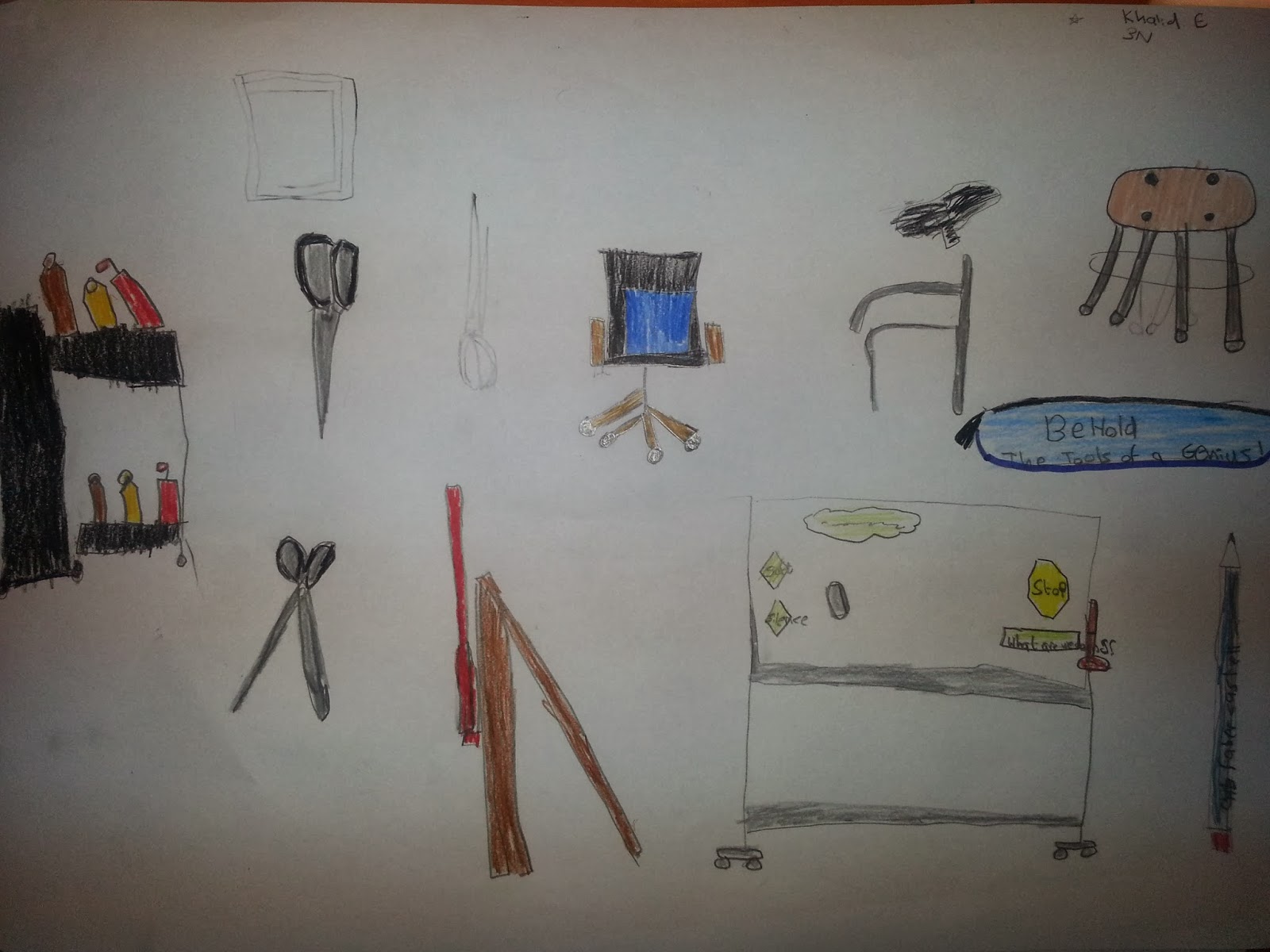 Mrs.Berenice's Art Room: Grade 3 - Drawing still objects