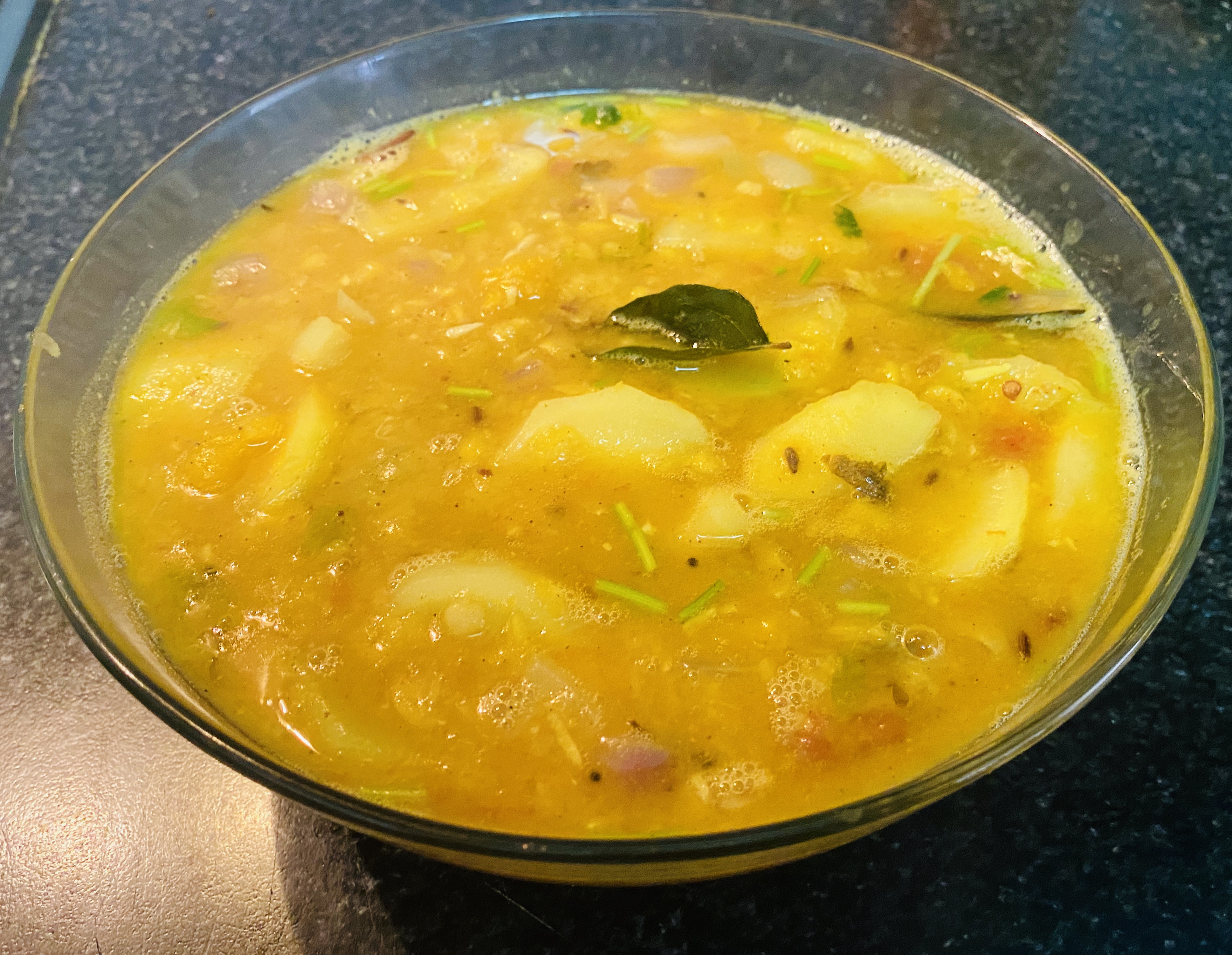 Mulangi Poosanikai Sambar (Radish and Pumpkin Sambar)
