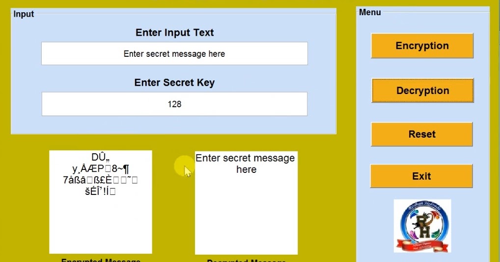 Data Encryption Decryption Using Aes Algorithm Matlab Project Source Code ~ Matlab Projects