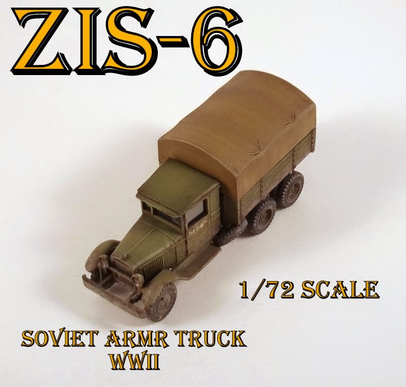 Gulumik Military Models: Zis-6 1/72 PST - Gallery