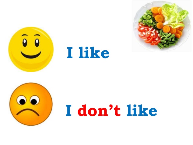 2º A- Activities "I like/ I don't like"