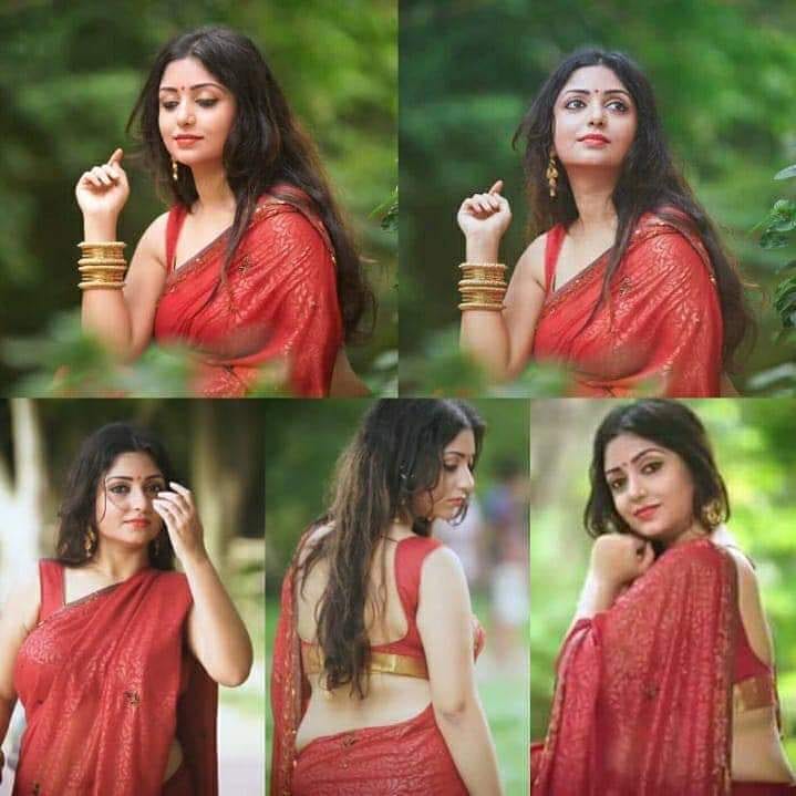 [50+] Rupsa Saha Chowdhury Hot Saree Photoshoot - RitzyStar