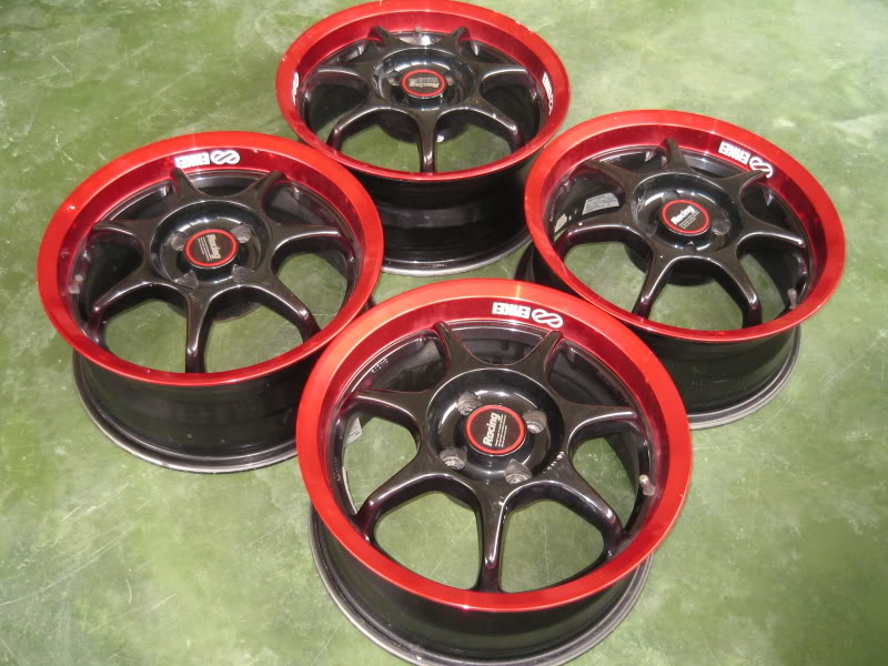 MaddMeisterWarehouse: SOLD: 17 inch ORIGINAL ENKEI RS-EVOLUTION RIMS
