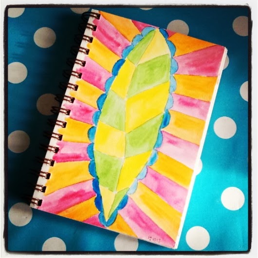 Caatje's Artsy Stuff: From the carry along sketchbook