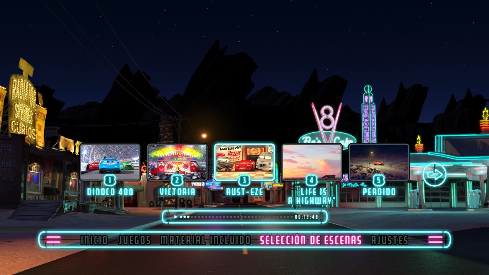 Cars 1 Dvd Menu Hq Youtube