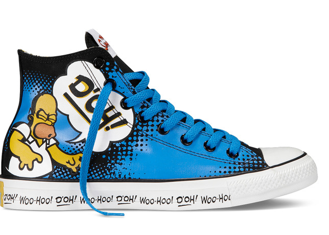 Fashionista Smile: Converse: New Sneaker Collection feat. The Simpsons