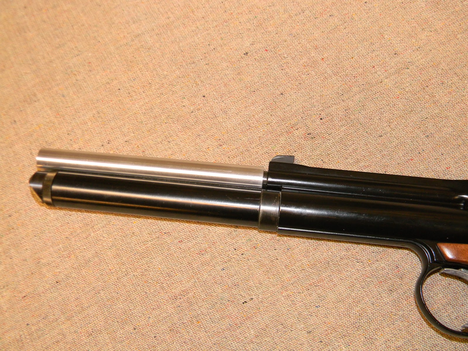 Another Airgun Blog: Muzzle Brake for a Crosman 600 -- Part 1