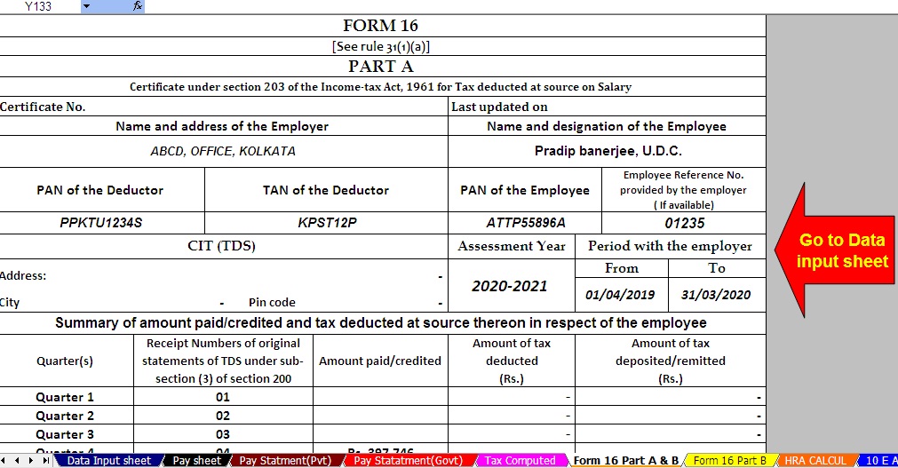 Relief under section 89(1) for arrears of salary With Automated Income Tax