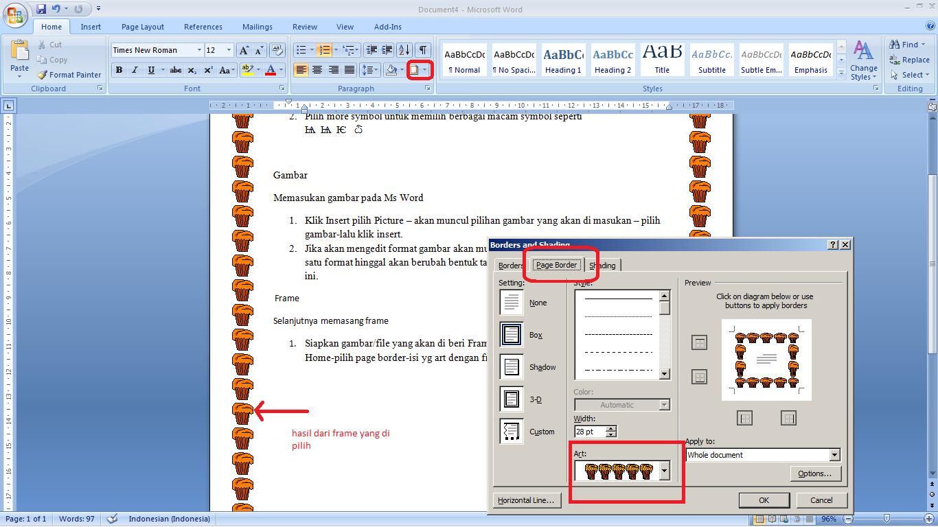 aplikasi komputer: simbol, frime dan gambarkelompok 6