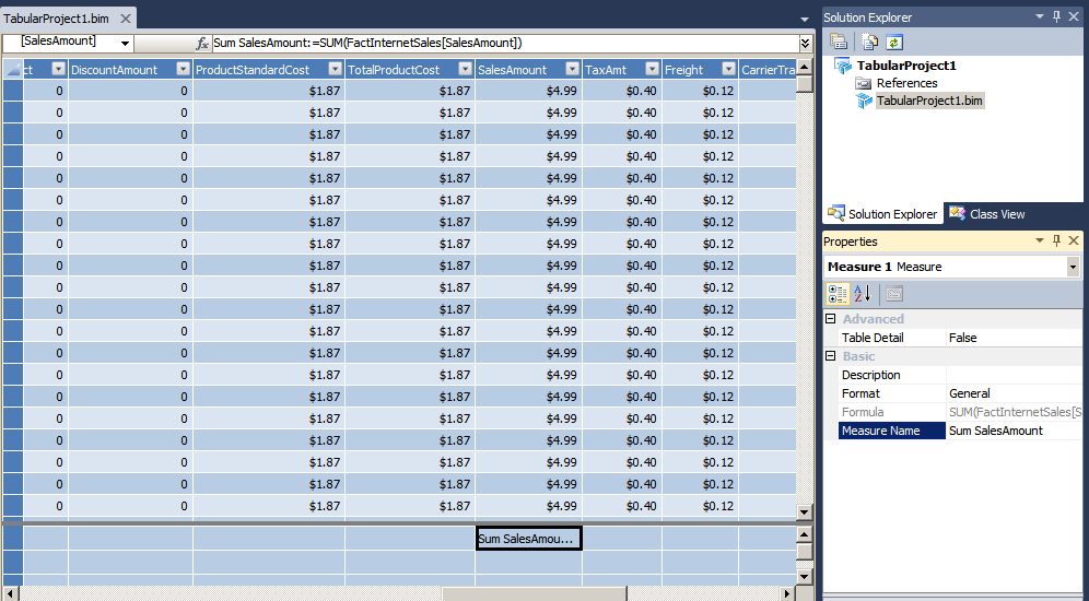 SQLServerBrains: Getting started with SSAS 2012 Tabular Project