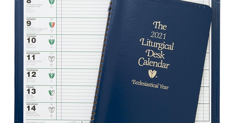 Catholic Gifts and More: The 2021 Liturgical Desk Calendar
