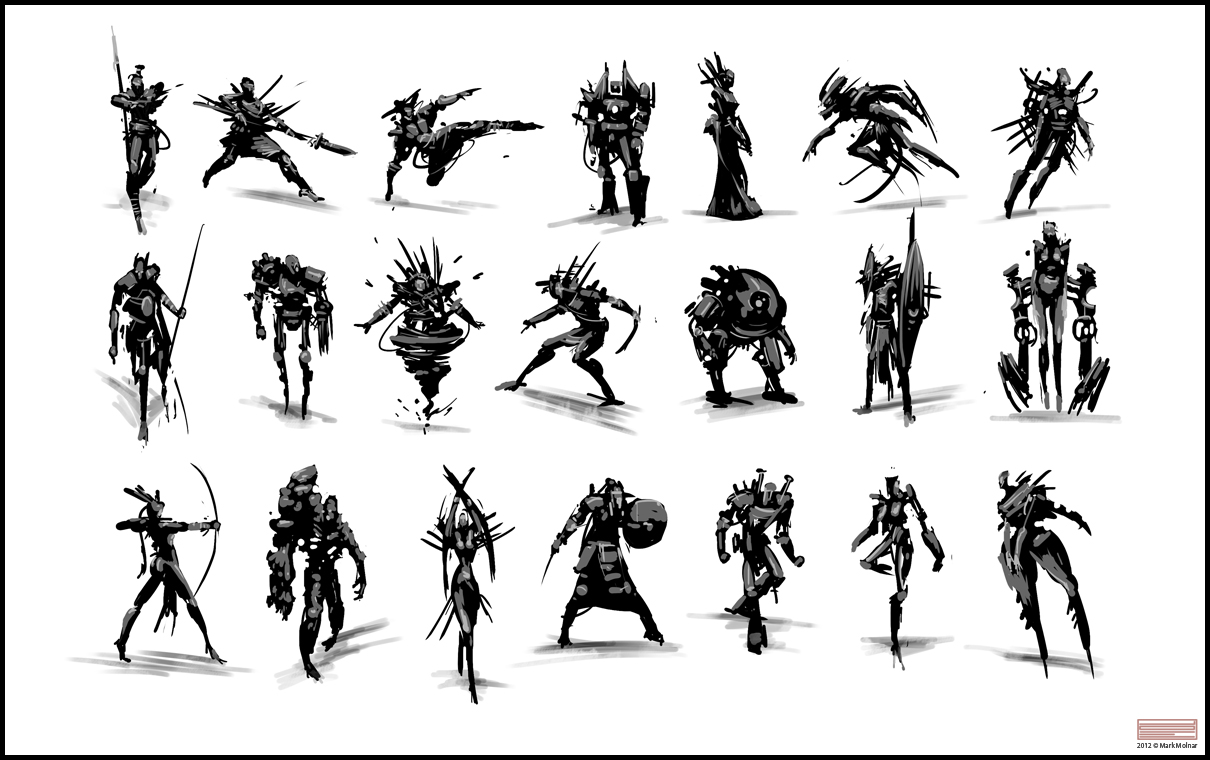 Mark Molnar - Sketchblog of Concept Art and Illustration Works ...