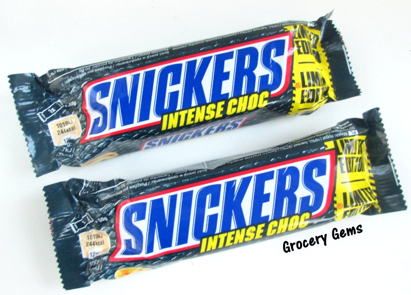 Grocery Gems: Review: Snickers Intense Choc Limited Edition